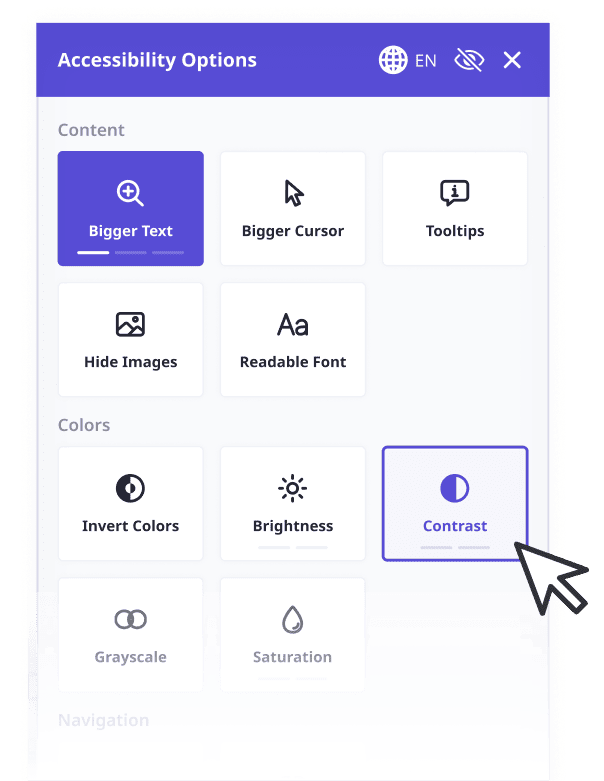 Leading Accessibility Widget for ADA & WCAG Compliance | Accessibly