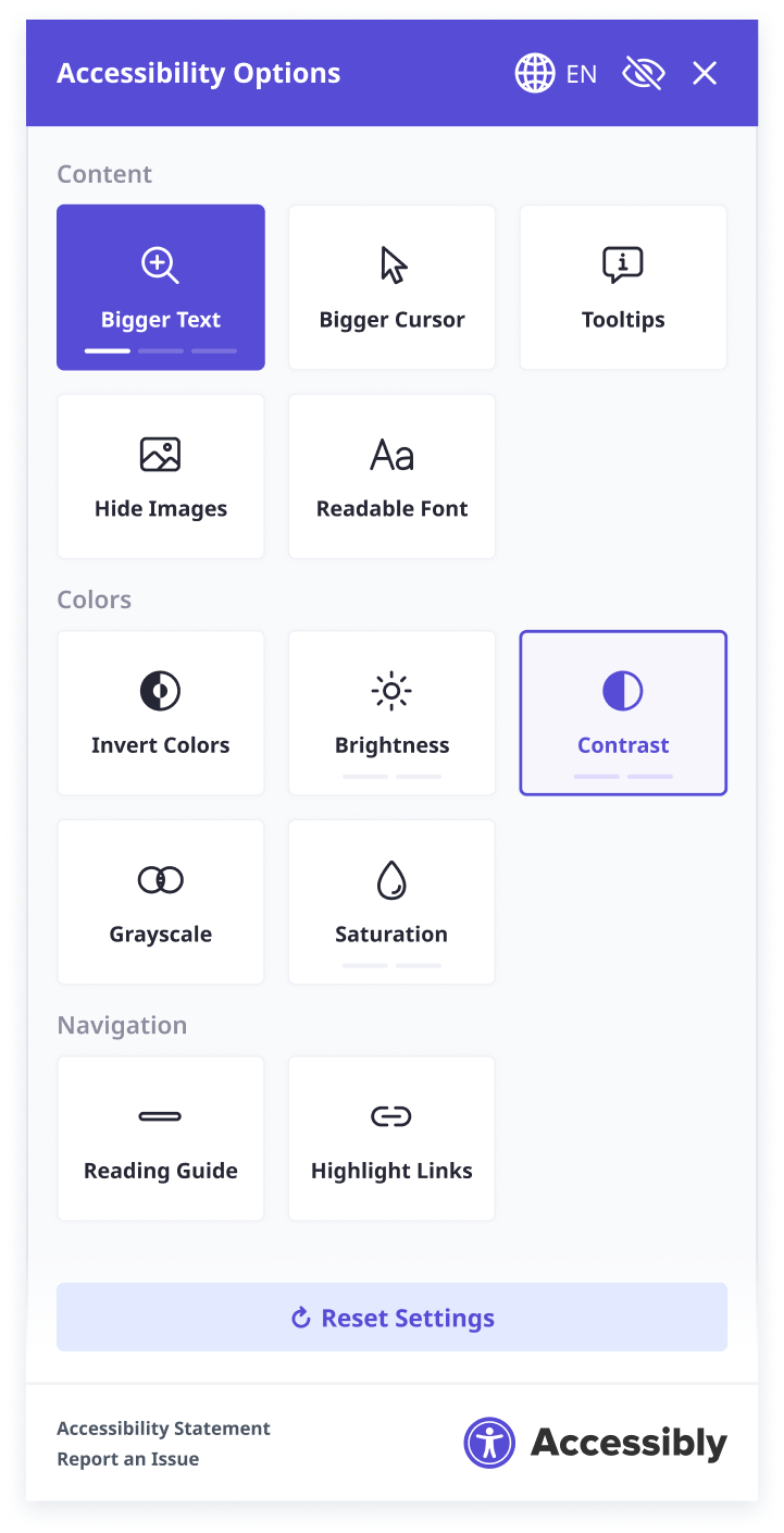 Leading Accessibility Widget for ADA & WCAG Compliance | Accessibly